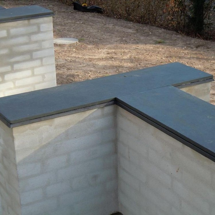 Murafdækning skifer 30 x 200 - Alle bredder 15 - 50 cm - Skiferspecialisten.dk